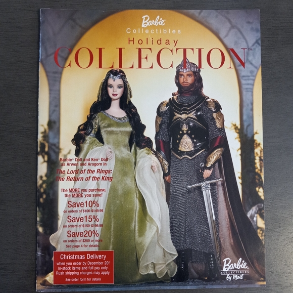 Barbie | Other | Vintage 203 Barbie Collectibles Holiday Collection ...